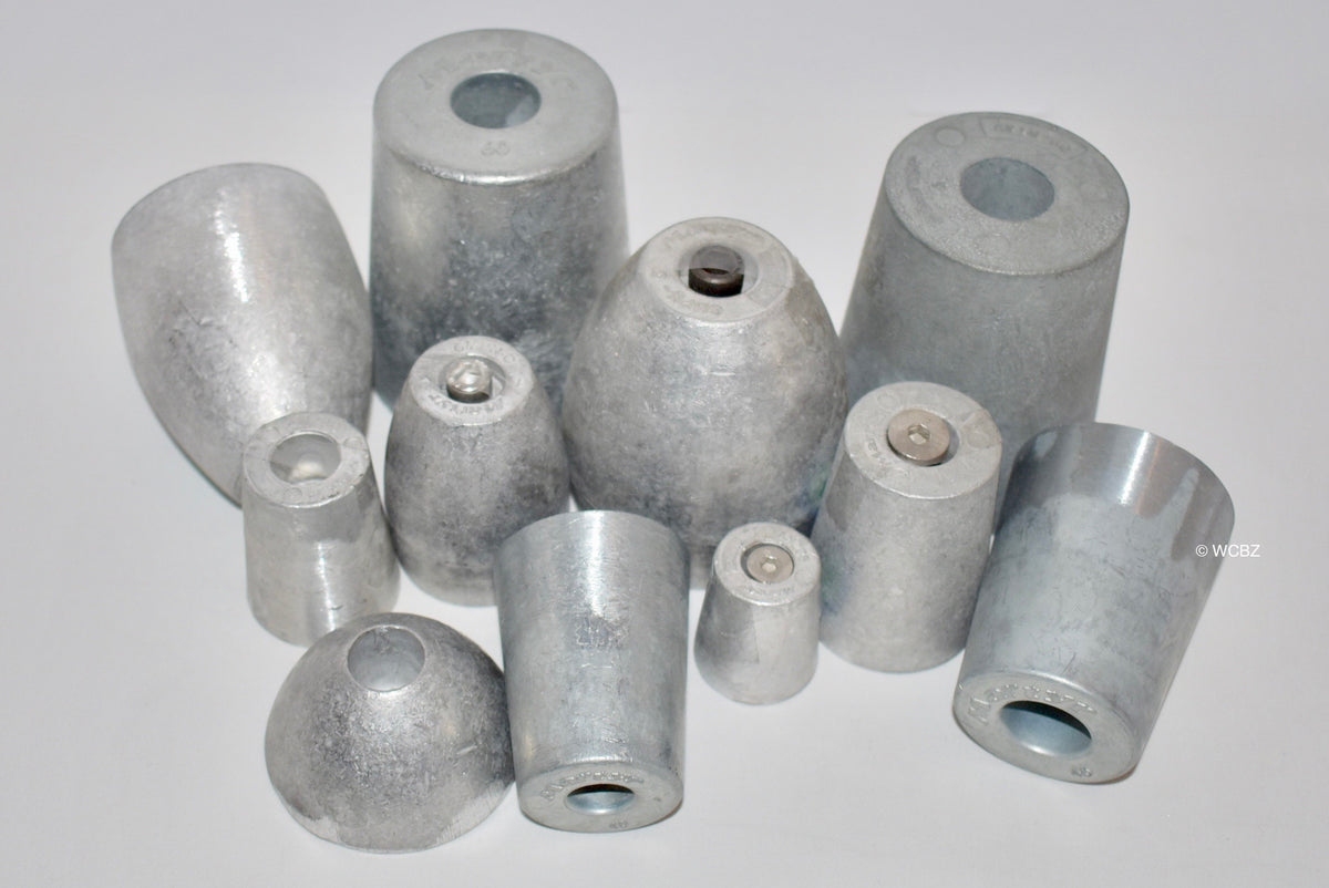 Zinc Propeller Anodes – West Coast Boat Zincs