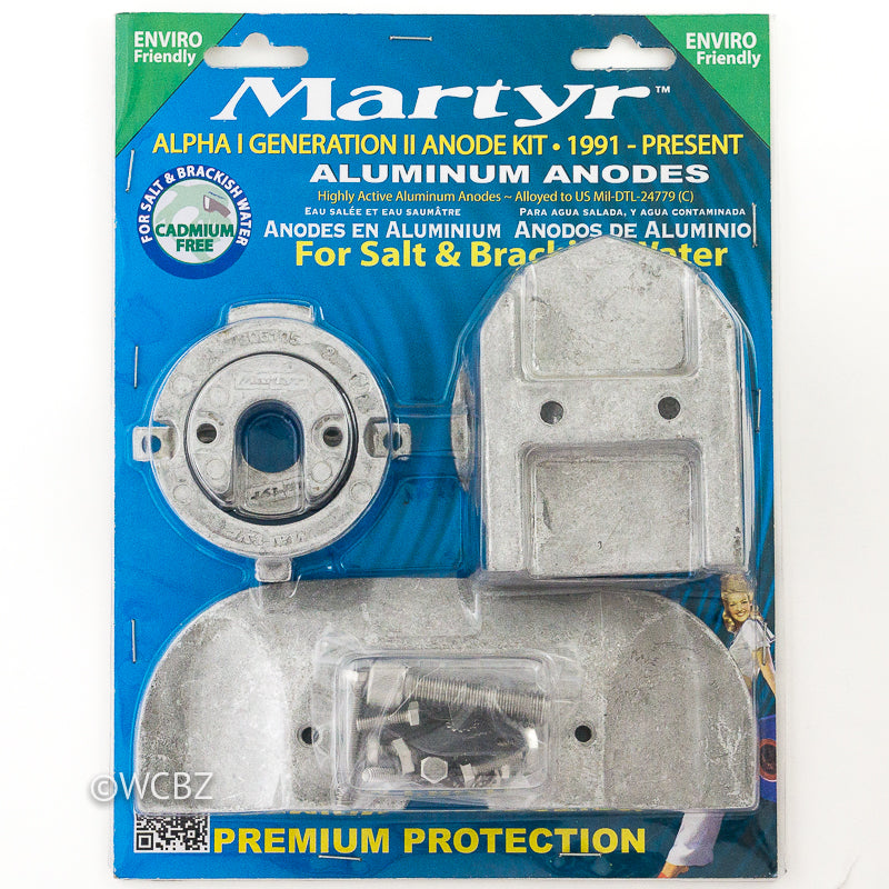 Mercury™/Mercruiser™ Alpha 1 Generation 2 Kit - Aluminum - – West Coast ...