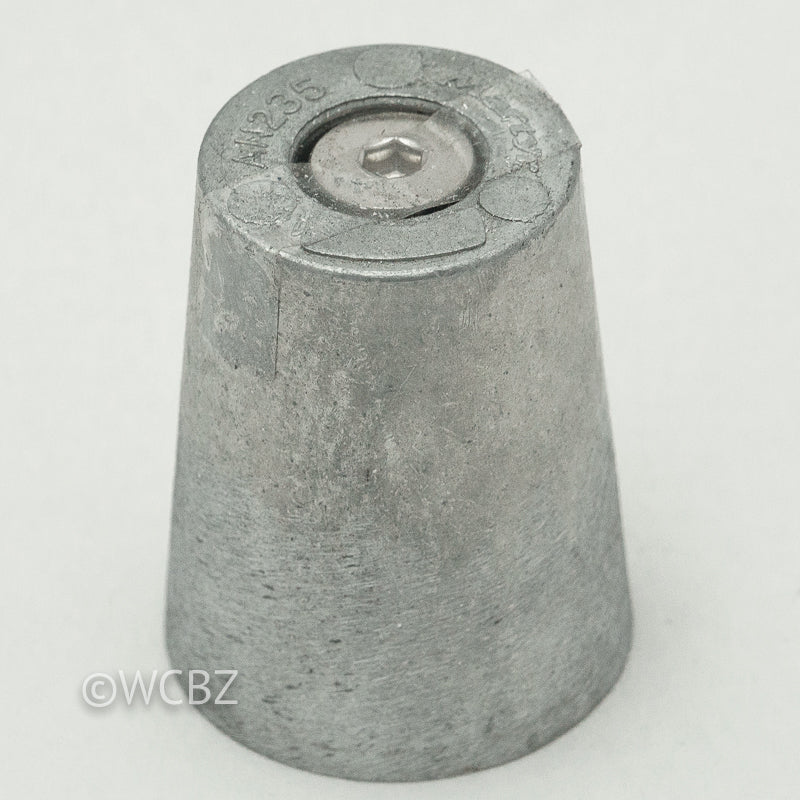 35mm Beneteau™ Prop Cone - Zinc - – West Coast Boat Zincs