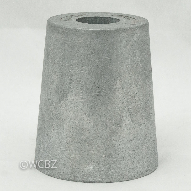 50mm Beneteau™ Prop Cone - Zinc - – West Coast Boat Zincs