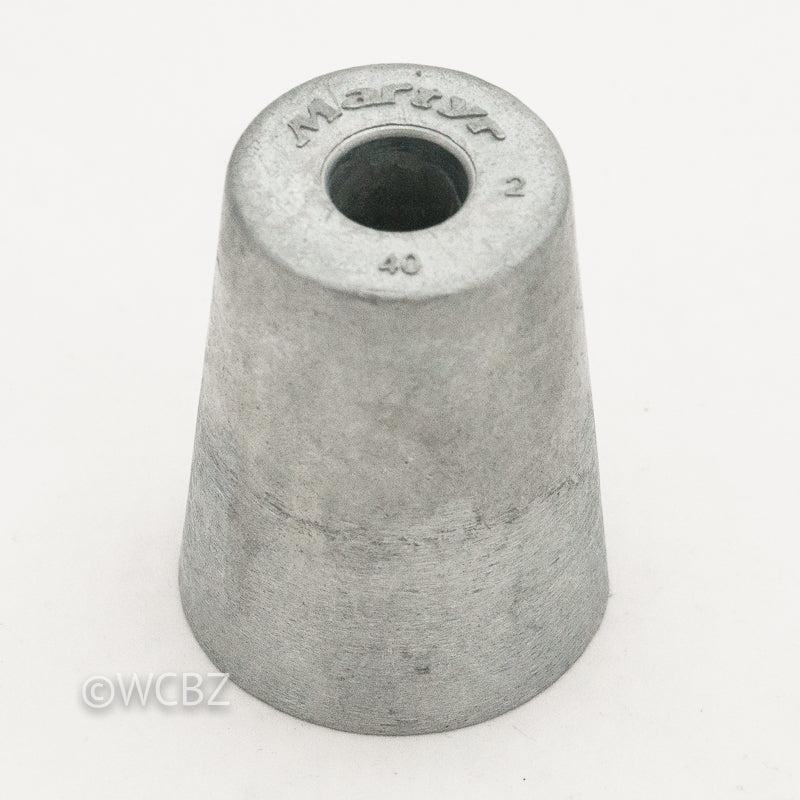 40mm Radice/Azimut Hex Prop Cone - Zinc - – West Coast Boat Zincs