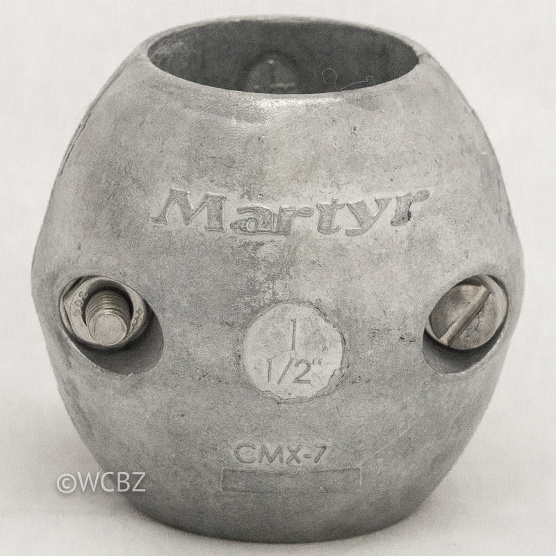 1-1/2" Streamlined Shaft - Zinc - – West Coast Boat Zincs