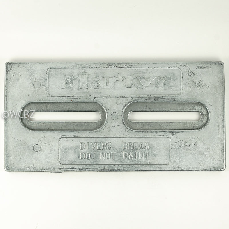 Divers Dream Hull Plate - Aluminum - – West Coast Boat Zincs