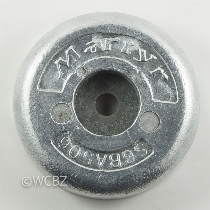 Flange Round Hull Plate - Zinc - – West Coast Boat Zincs